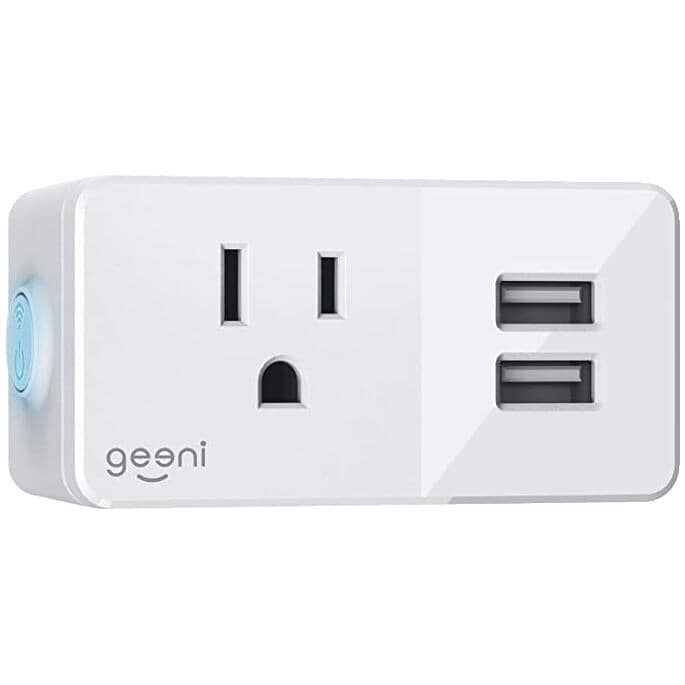 GEENI Switch & Charge Mini Smart Plug with 2 USB Ports | Home Hardware