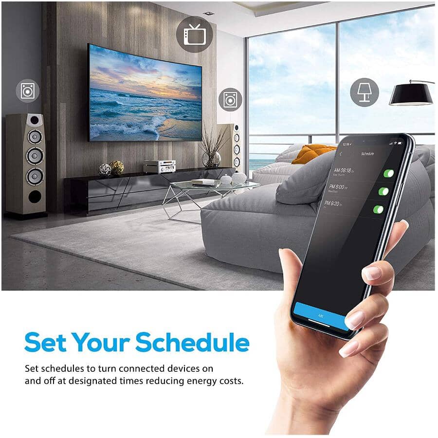 GEENI Switch & Charge Mini Smart Plug with 2 USB Ports | Home Hardware