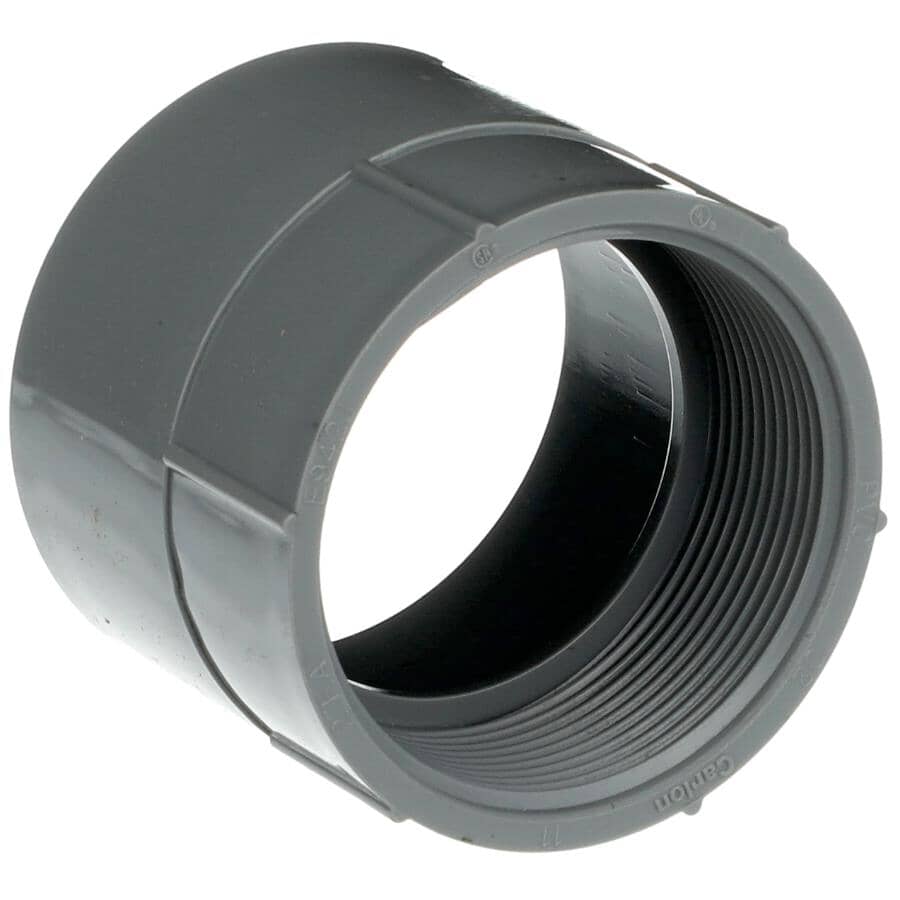 Adaptateur de raccord femelle en PVC, 2 po Carlon | Home Hardware