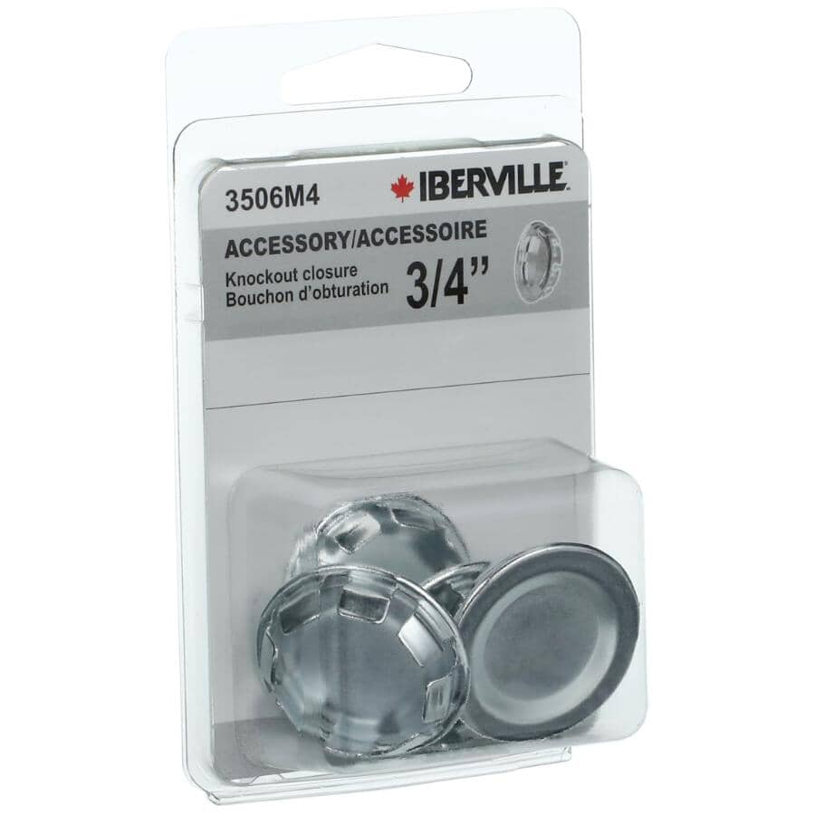IBERVILLE 3/4" Electrical Knock Out Plugs | Home Hardware