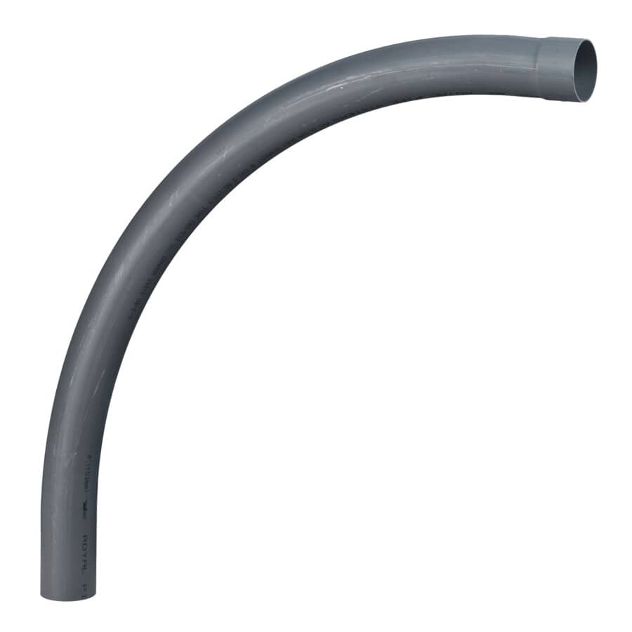 ROYAL BUILDING PRODUCTS DBII PVC 90 Bell End Conduit Elbow | Home Hardware