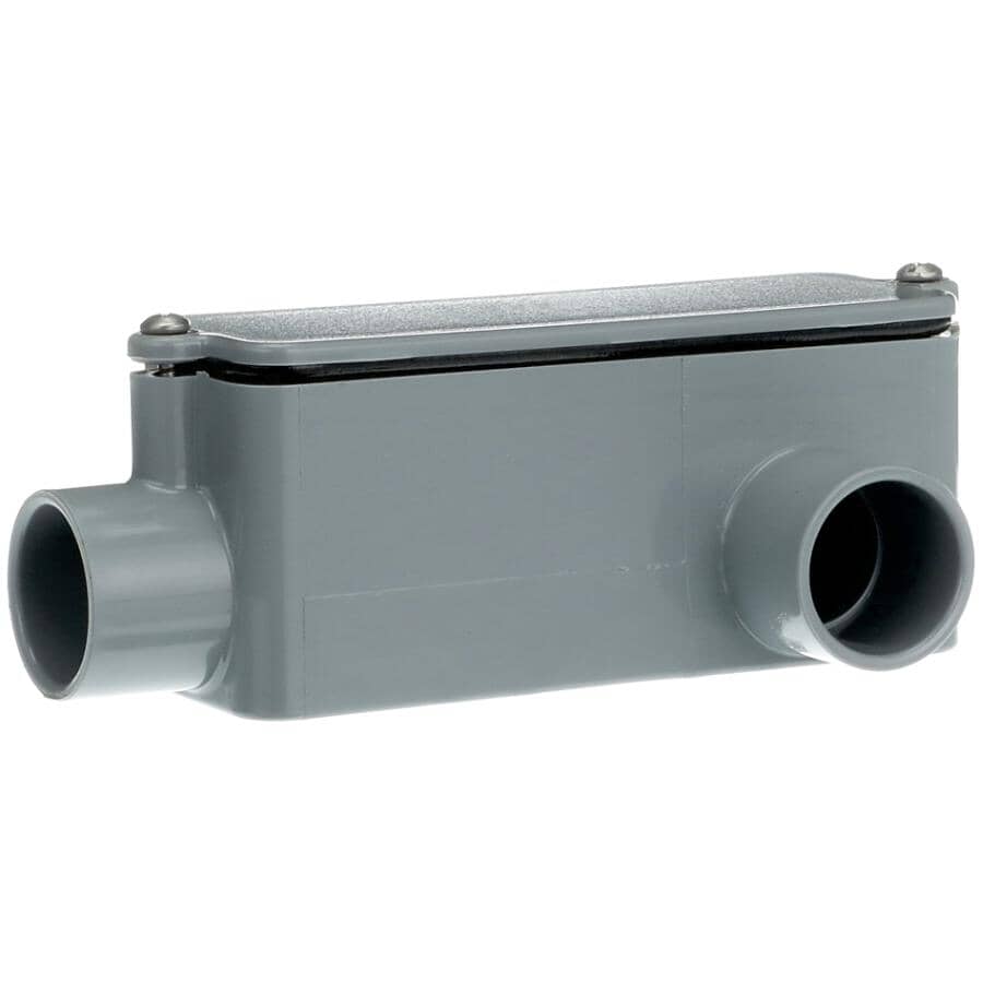 CARLON Schedule 40 PVC LL Shaped Conduit Body | Home Hardware