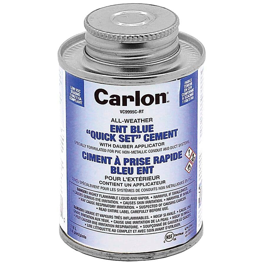 CARLON All Weather ENT Blue Quick Set Cement with Brush | Home Hardware