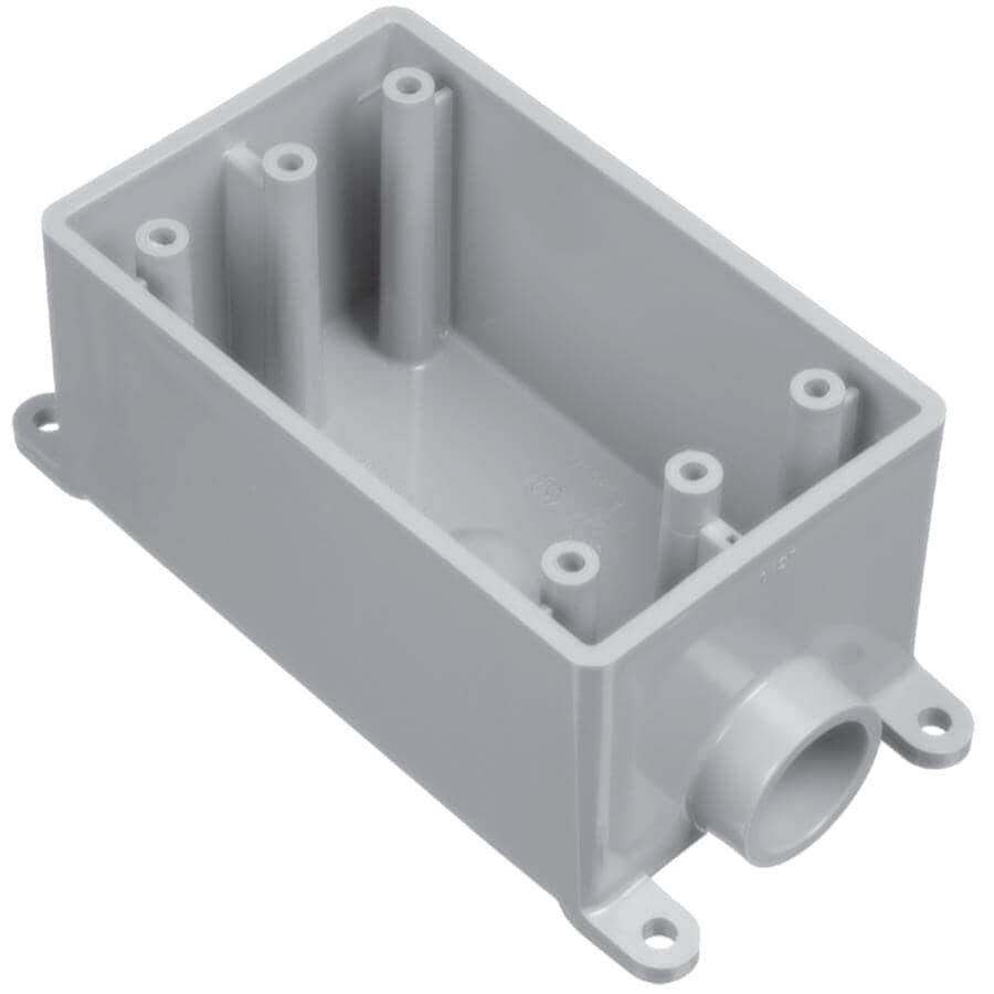 CARLON 1" FSE PVC Single Gang Box | Home Hardware