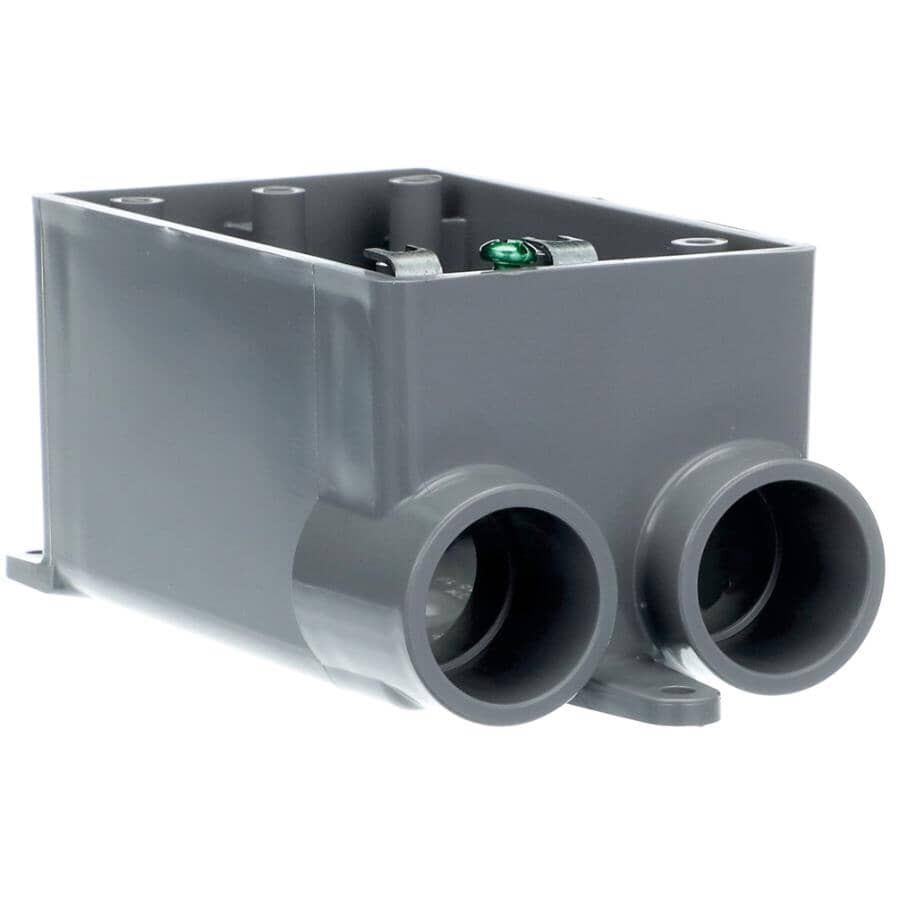 CARLON 3/4" FSS PVC Single Gang Box | Home Hardware