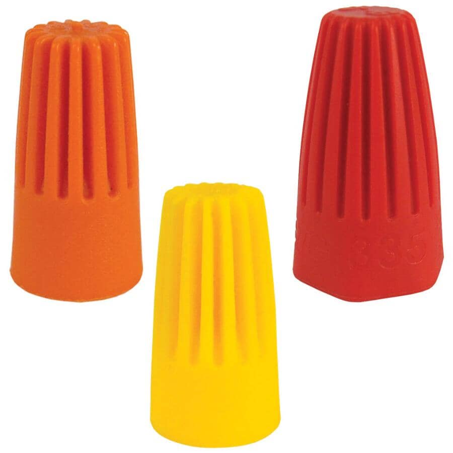 MARRETTE 15 Pack Twist Connectors, Assorted Colours | Home Hardware