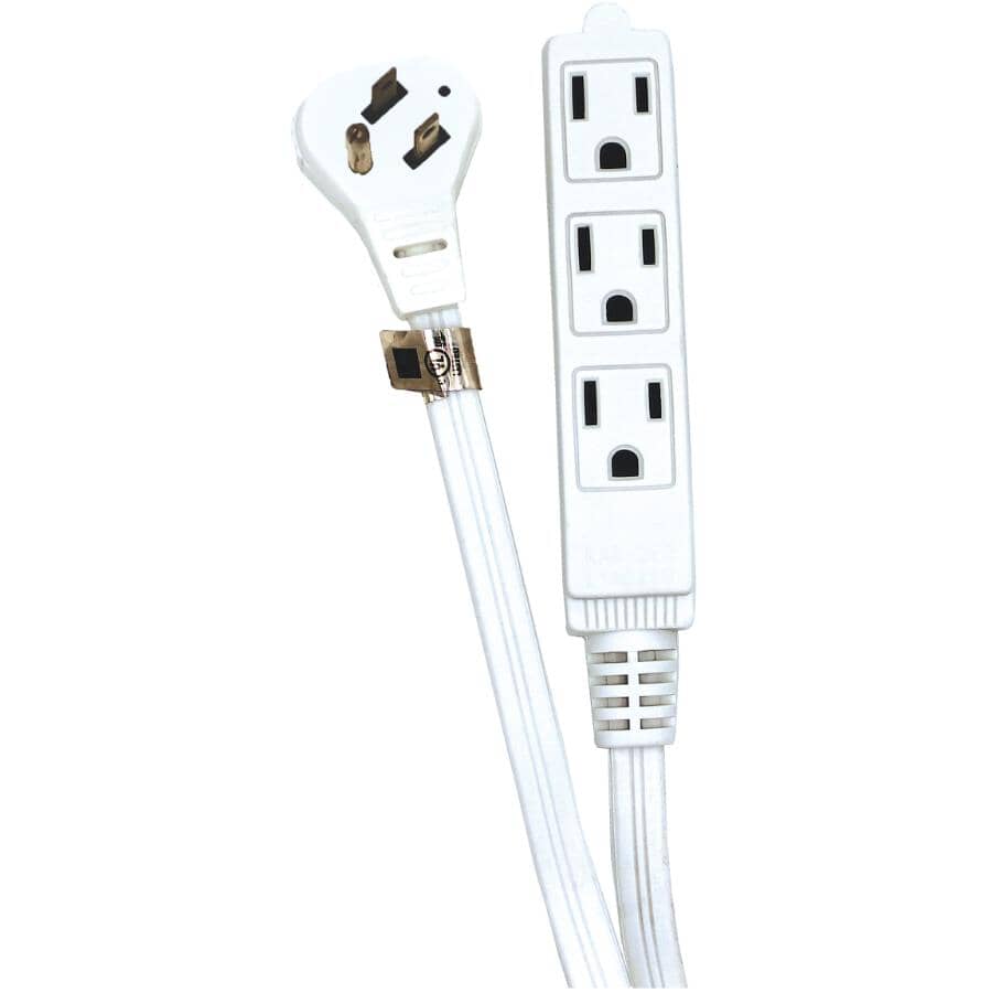 CANADA WIRE 3 Outlet Angled Plug Indoor Extension Cord | Home Hardware