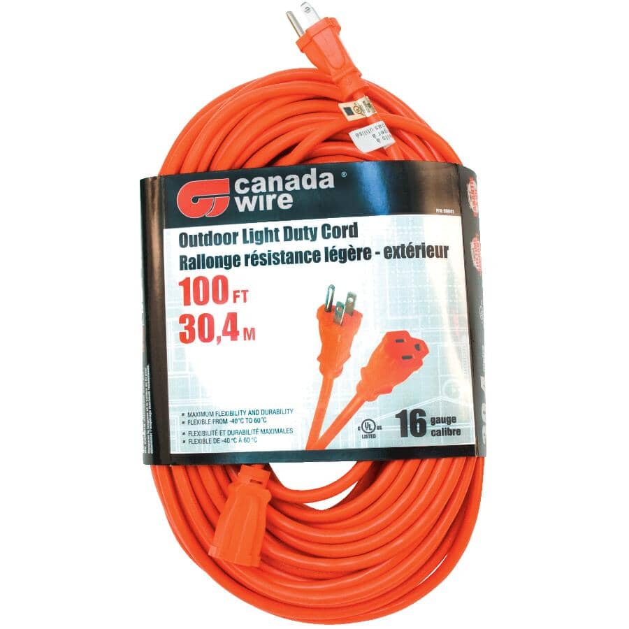 CANADA WIRE SJTW Orange Outdoor Extension Cord | Home Hardware