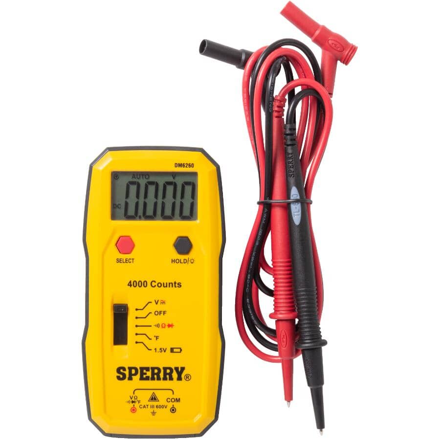 SPERRY INSTRUMENTS 19 Range Digital Multimeter | Home Hardware