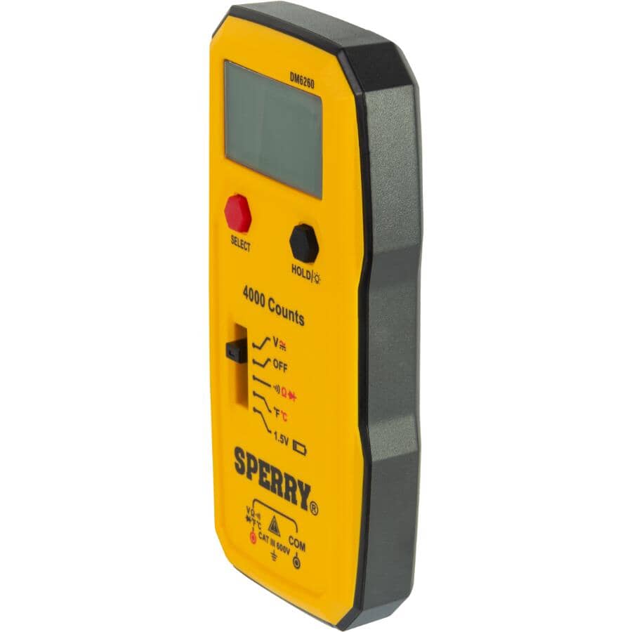 SPERRY INSTRUMENTS 19 Range Digital Multimeter | Home Hardware
