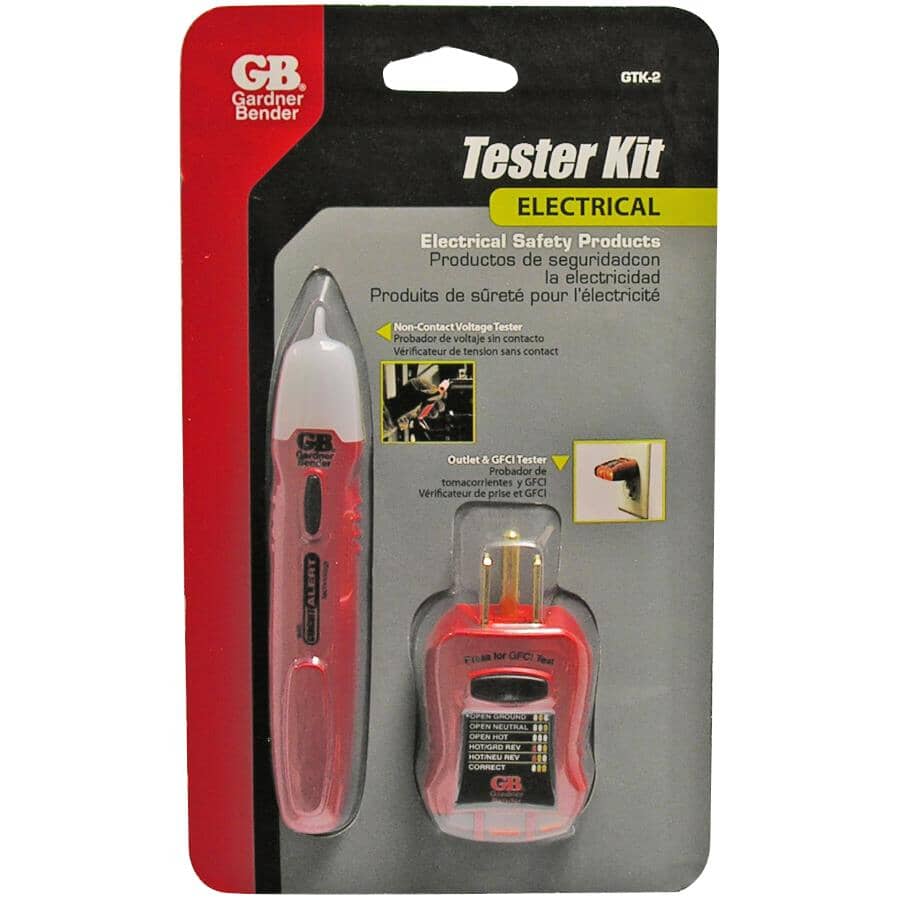 GARDNER BENDER Voltage and GFCI Tester Kit | Home Hardware