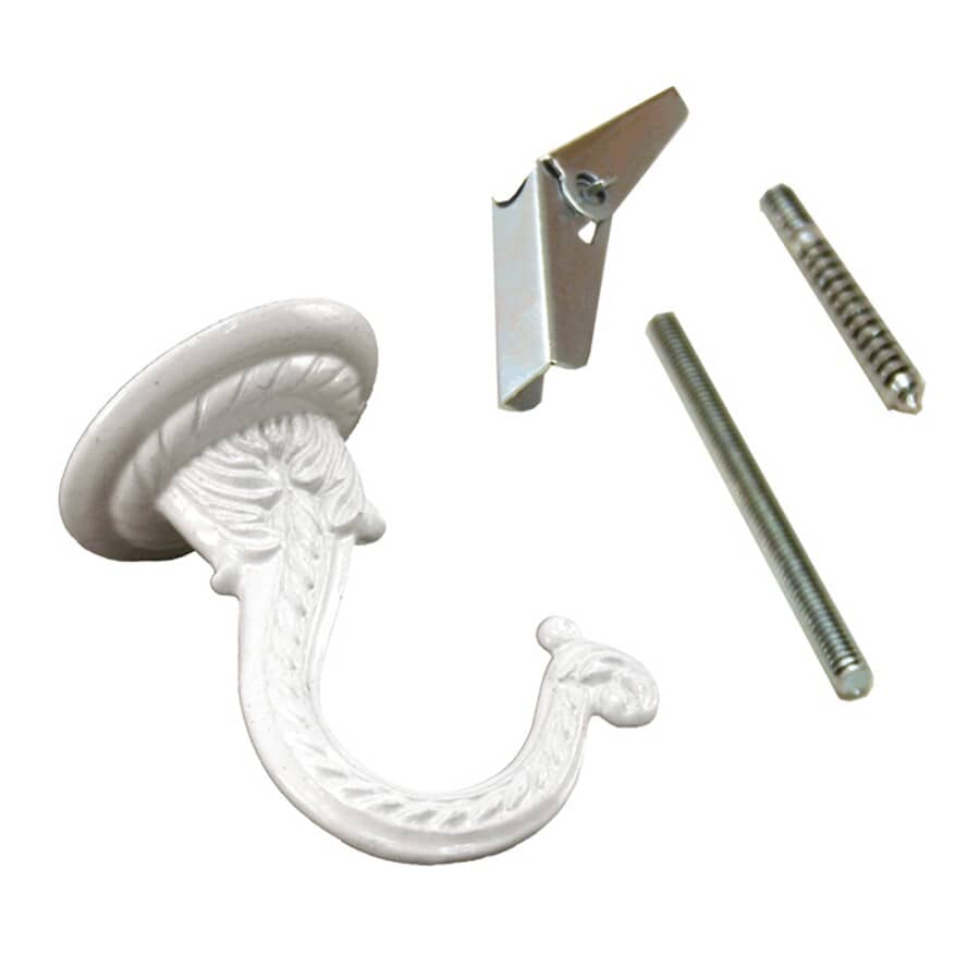 ATRON White Jumbo Swag Hook | Home Hardware