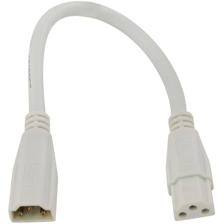 LITELINE 12" 3 Wire Flexible Connector for Linking Fluorobar Fixtures ...