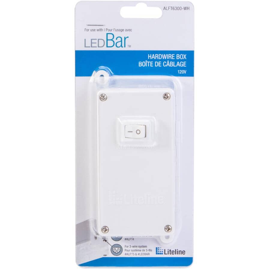 LITELINE Wire Kit for T4 White Fluorescent Bar Fixture | Home Hardware