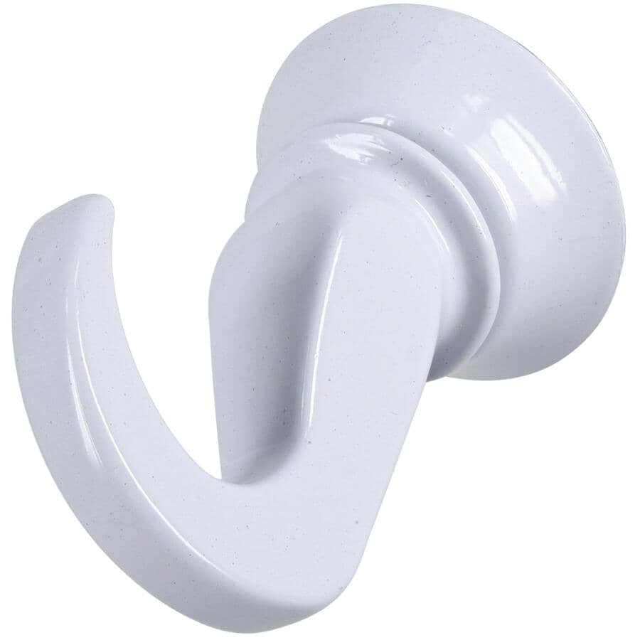 HILLMAN Modern Swag Hook, White | Home Hardware
