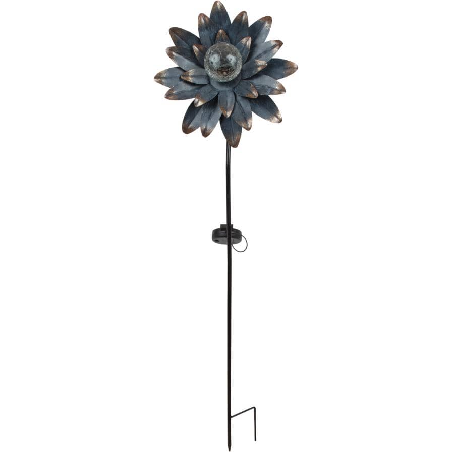 MOONRAYS Flower Solar Garden Stake Light | Home Hardware