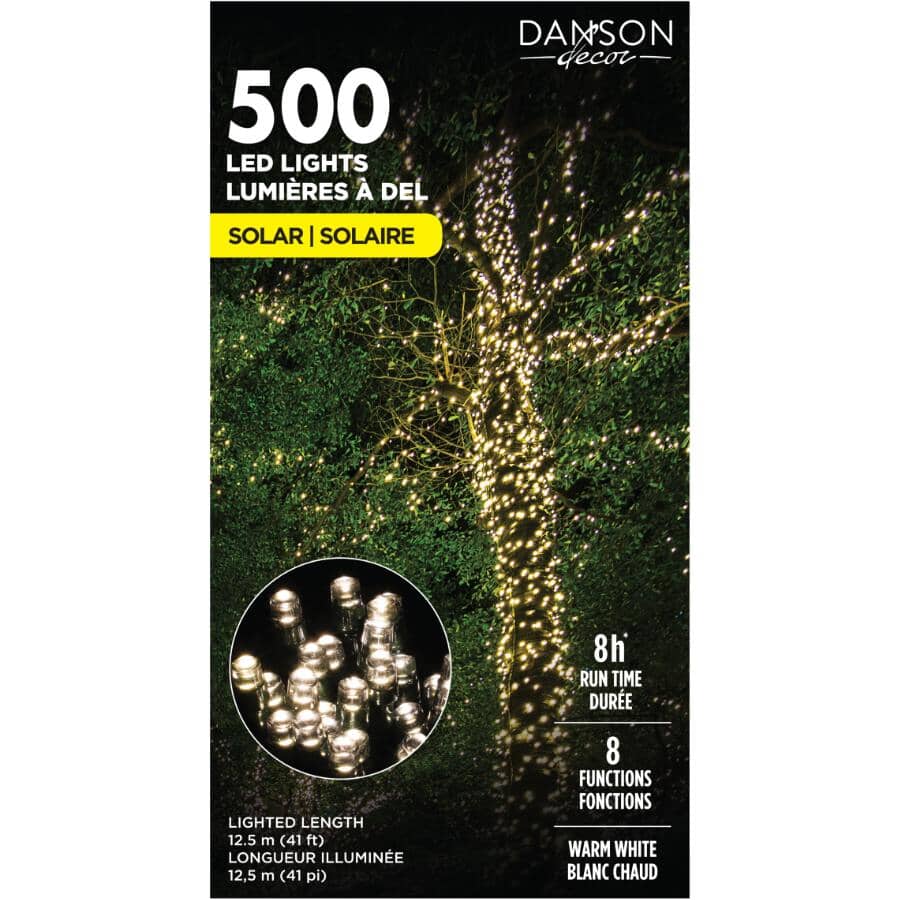 DANSON DECOR 5mm Solar Light Set with 8 Functions | Home Hardware
