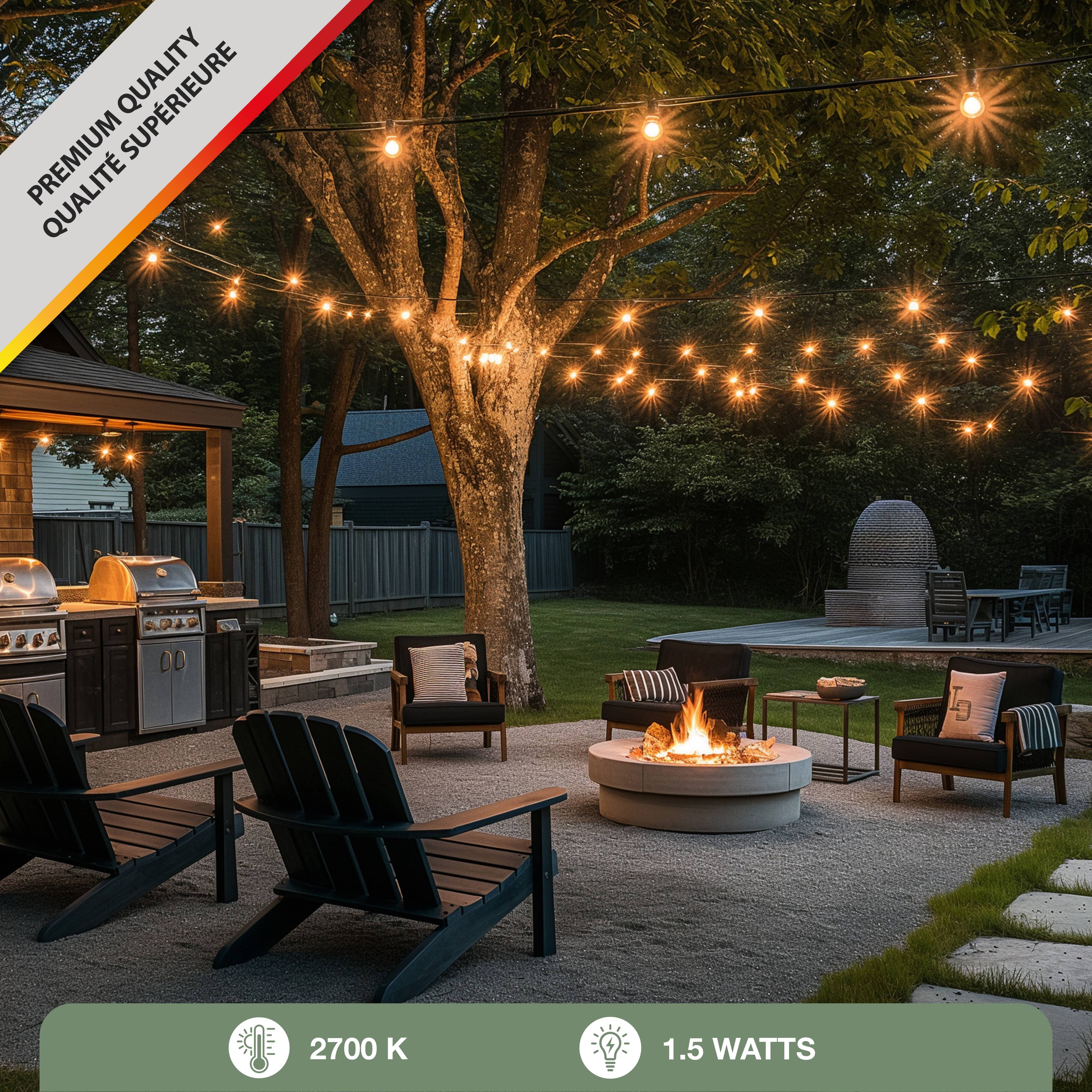 DANSON DECOR Solar Edison Light Set | Home Hardware