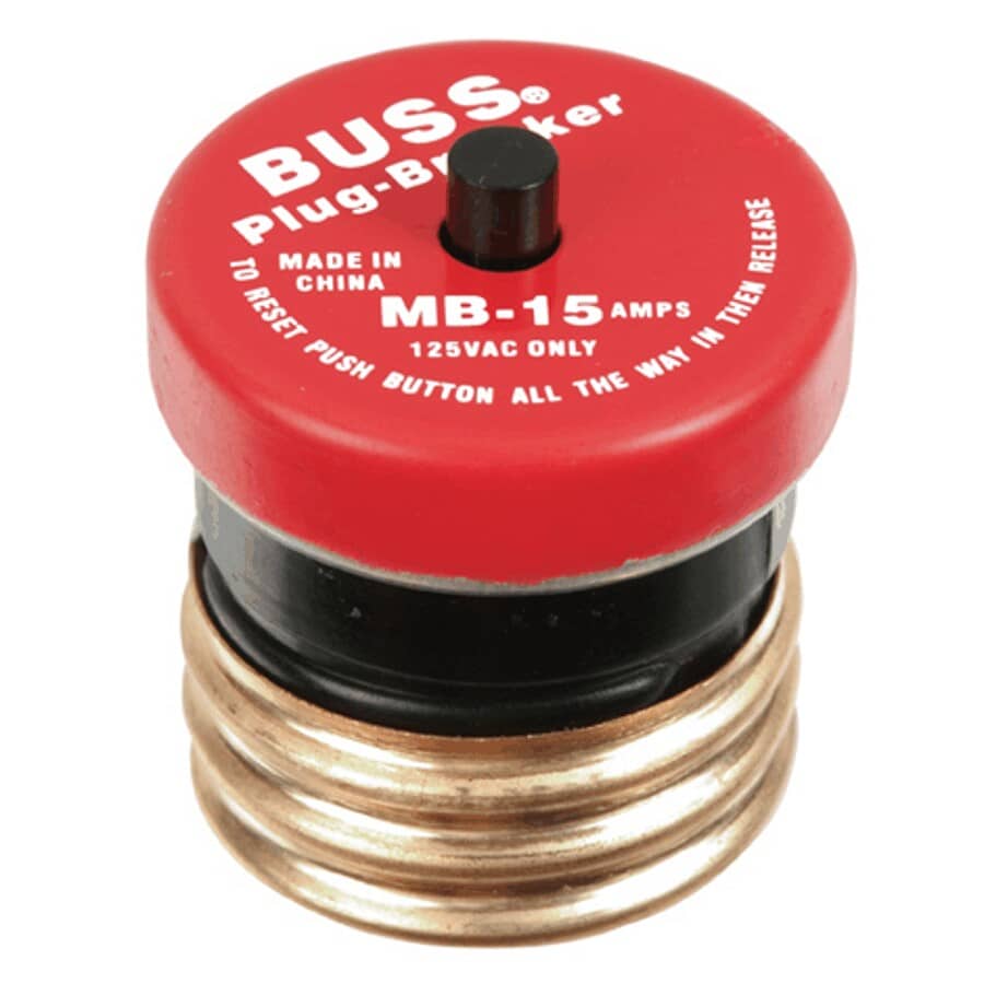 BUSSMANN 15 Amp Mini Breaker Fuse | Home Hardware