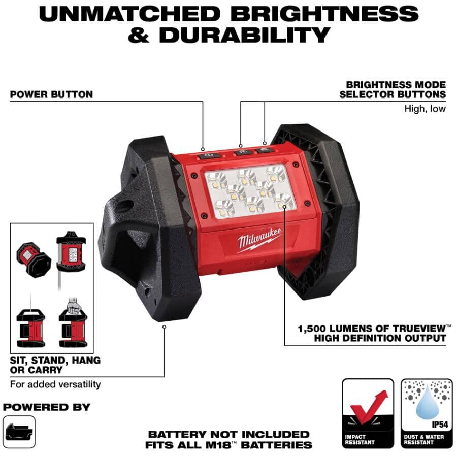 MILWAUKEE M18 Rover LED Flood Work Light | Home Hardware