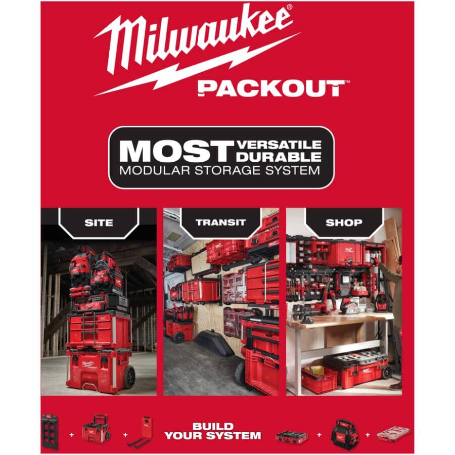 MILWAUKEE M18 Packout Work Light with Charger | Home Hardware