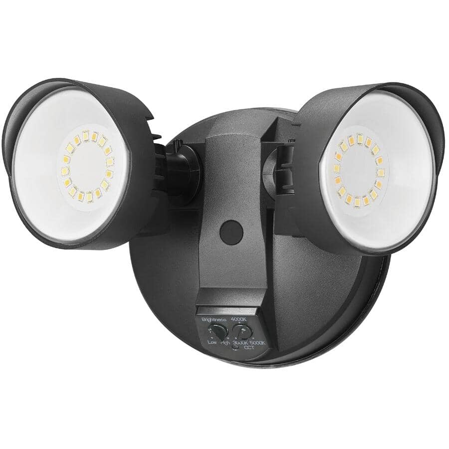 GLOBE ELECTRIC Dusk to Dawn LED Security Light with Canopy | Home Hardware