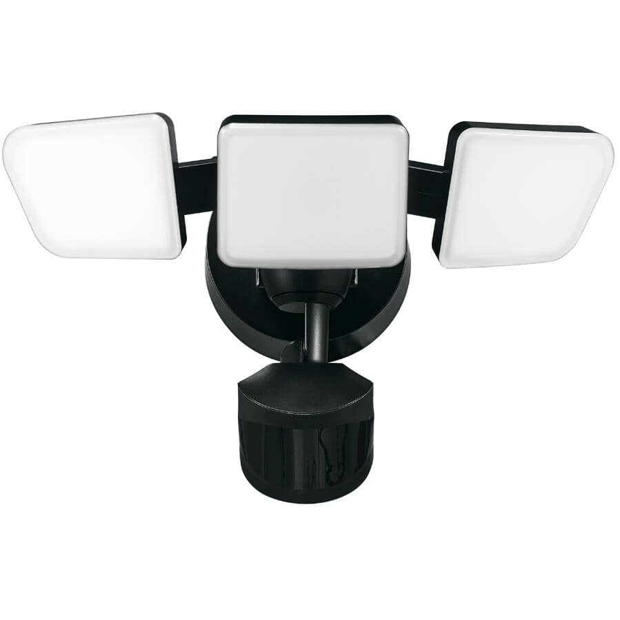 GLOBE ELECTRIC Triple Light Motion LED Security Light | Home Hardware