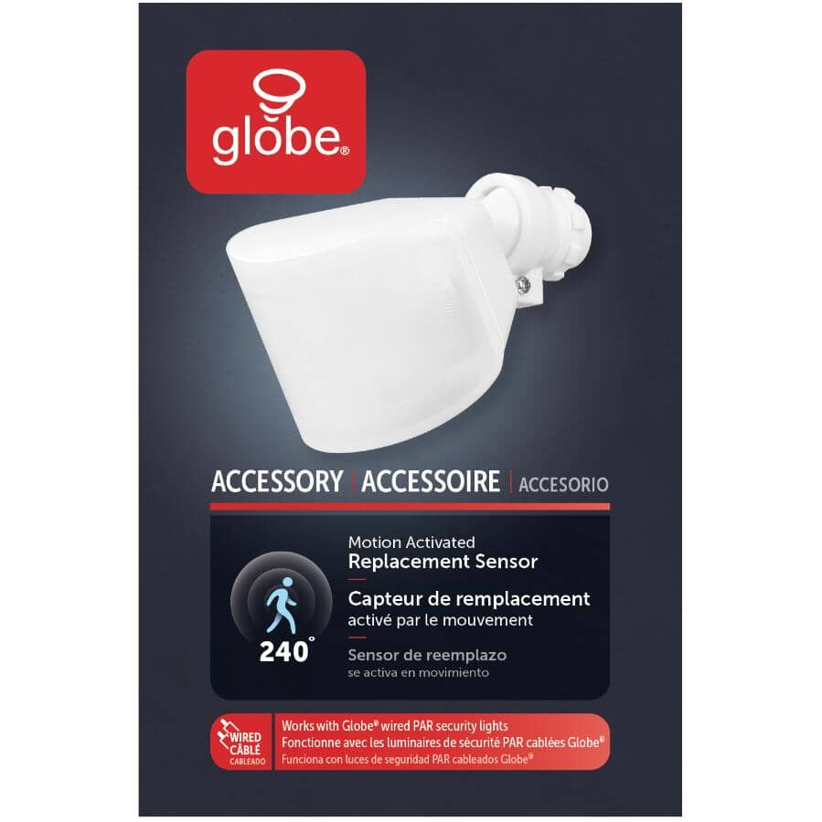 GLOBE ELECTRIC Replacement Motion Security Sensor for Par Security ...