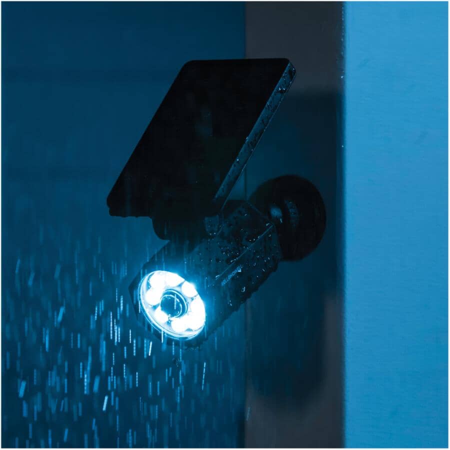 BELL & HOWELL Bionic Spotlight Solar Powered 8 LED Motion Detector ...