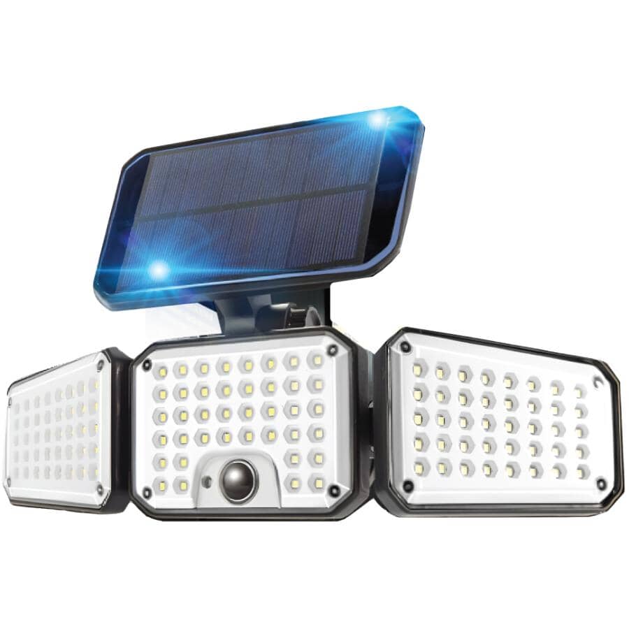 BELL & HOWELL Bionic Floodlight Max Solar Motion Sensor Security Light ...