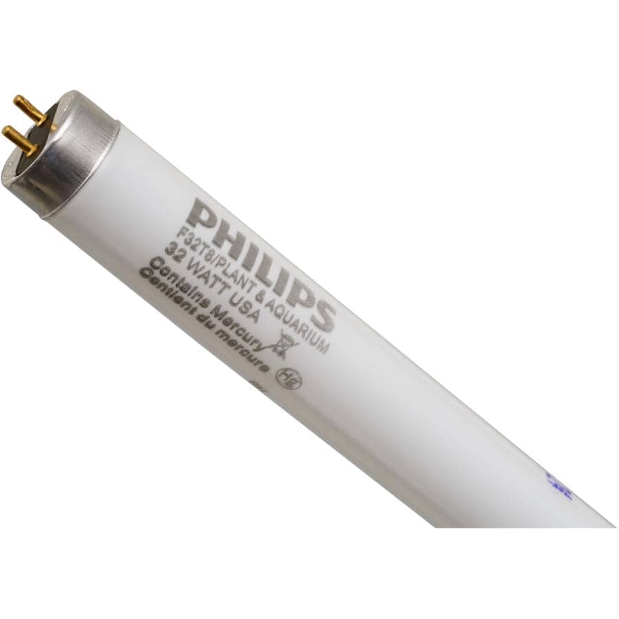 PHILIPS 32W T8 Medium Bi-Pin Fluorescent Plant Light Bulb | Home Hardware