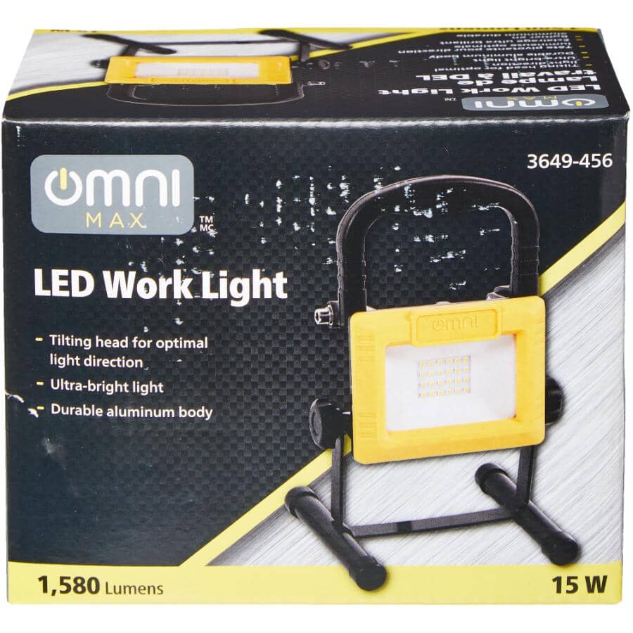 OMNIMAX 15 Watt LED Work Light | Home Hardware