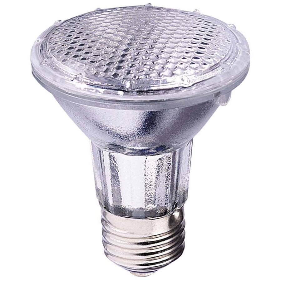 GLOBE ELECTRIC 35W PAR20 Medium Base Halogen Flood Light Bulbs | Home ...
