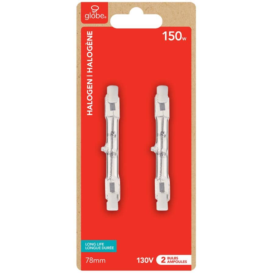 GLOBE ELECTRIC T3 150W R.S.C. Base Halogen Light Bulbs | Home Hardware