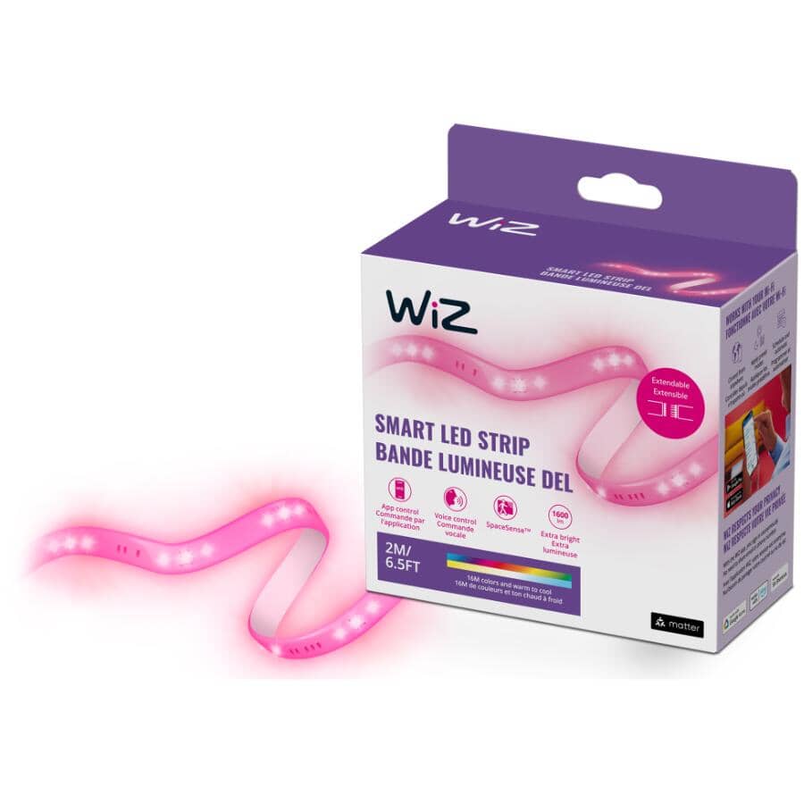 WIZ Smart Colour LED Light Strip Starter Kit | Home Hardware