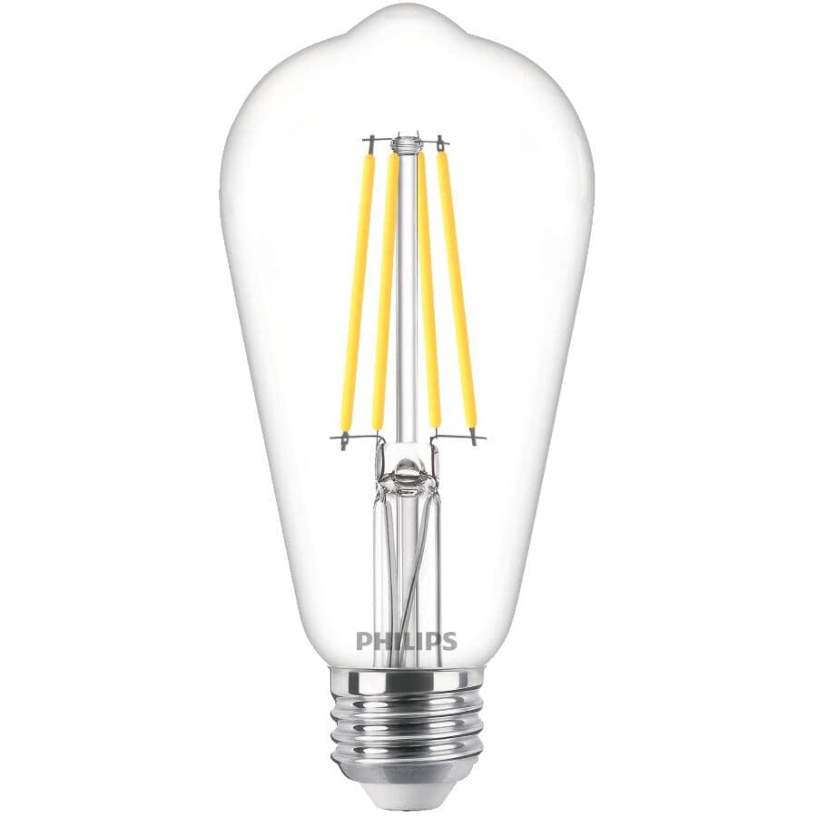PHILIPS 8.8W ST19 Medium Base Daylight LED Light Bulbs | Home Hardware