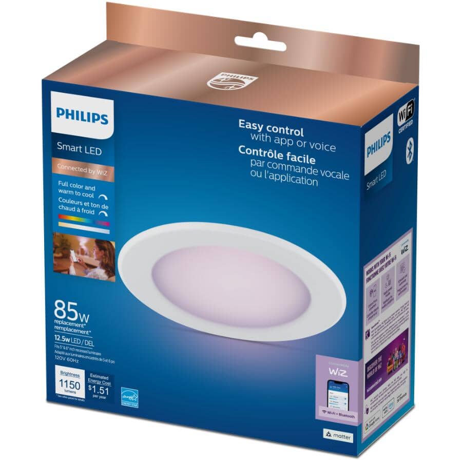 WIZ 6" Smart Recessed LED Downlight | Home Hardware