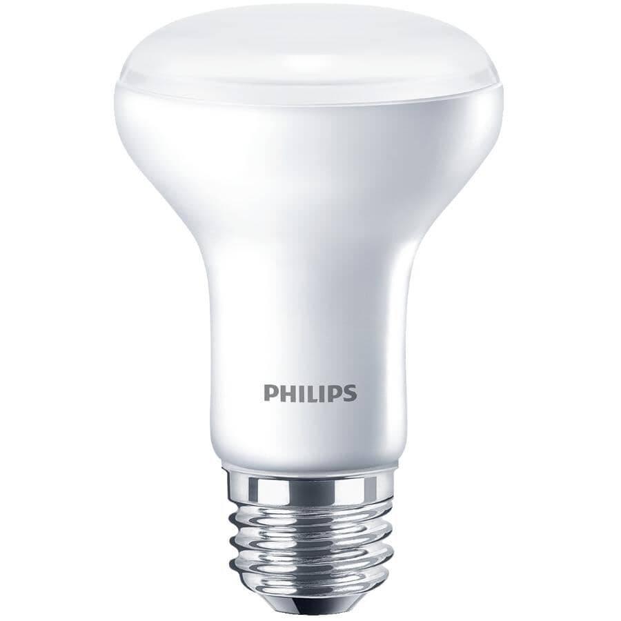PHILIPS 5W R20 Medium Base Soft White Warm Glow Dimmable LED Light Bulb ...