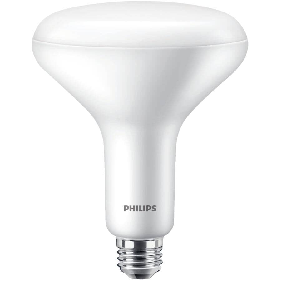 PHILIPS 9W BR40 Medium Base Soft White Warm Glow Dimmable LED Light ...