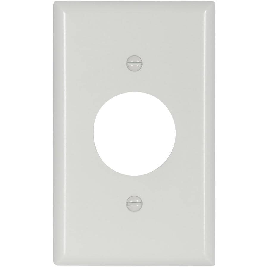 EATON White Round-Hole Wall Plate | Home Hardware