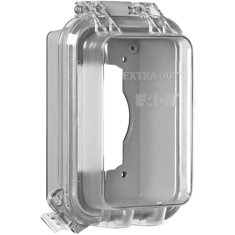 EATON Self Closing Heavy Duty Vertical Receptacle Cover | Home Hardware