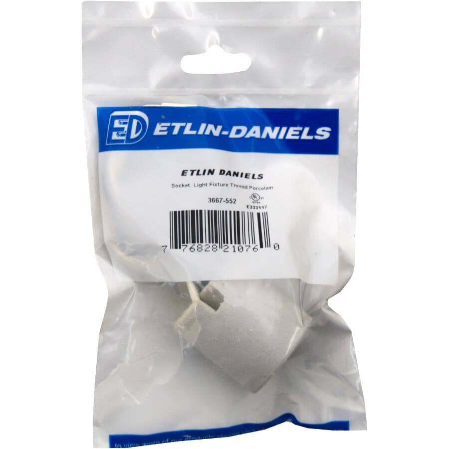 ETLIN DANIELS Light Socket | Home Hardware