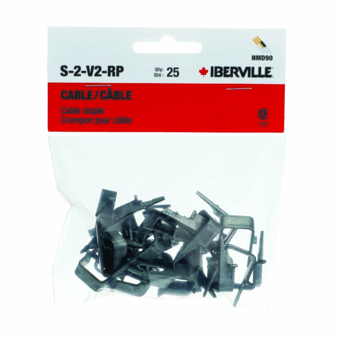 IBERVILLE 12/3 Steel Cable Staples | Home Hardware