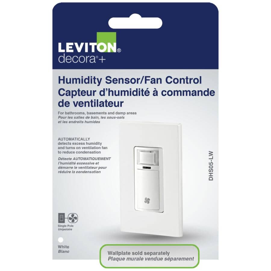 LEVITON Humidity Sensor & Fan Control | Home Hardware