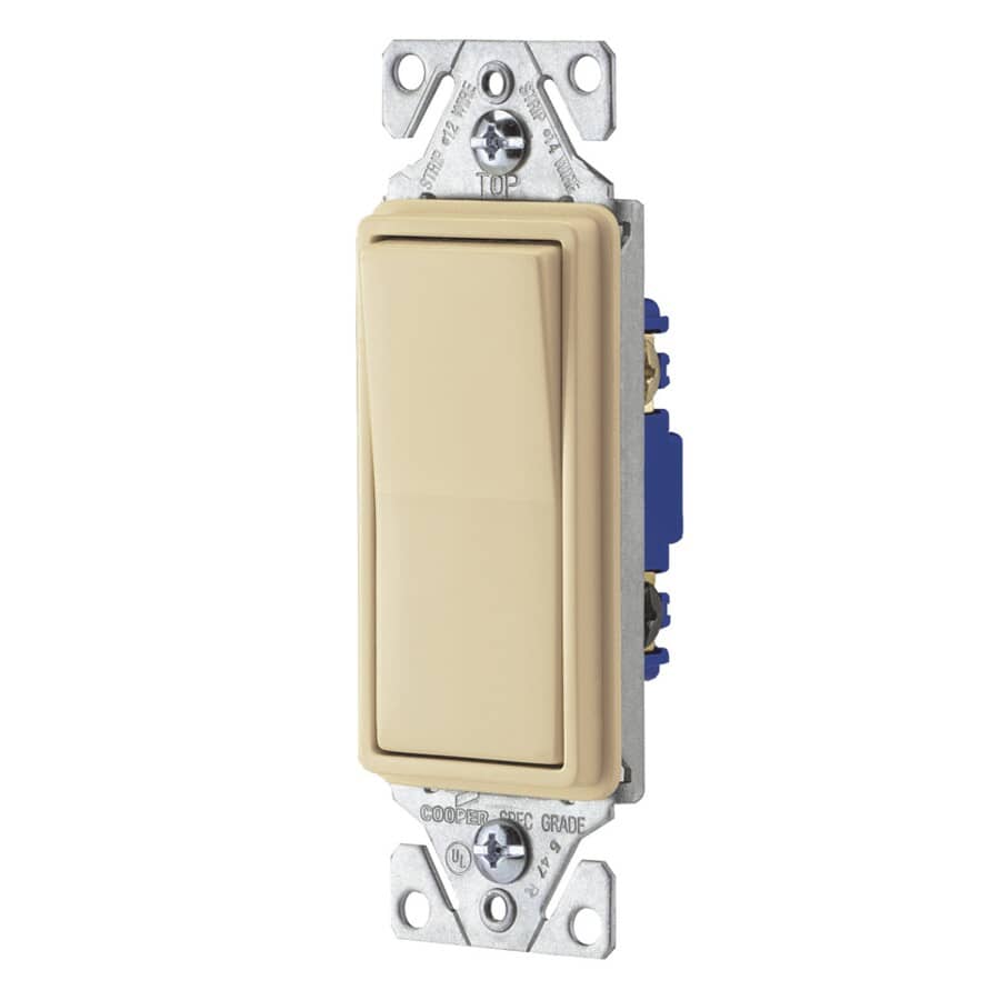 EATON 3 Way Decorator Ivory Light Switch | Home Hardware