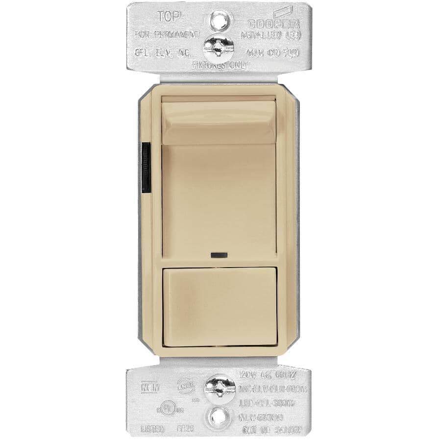 EATON Single Pole + 3 Way Decorator Sureslide Universal Dimmer with ...