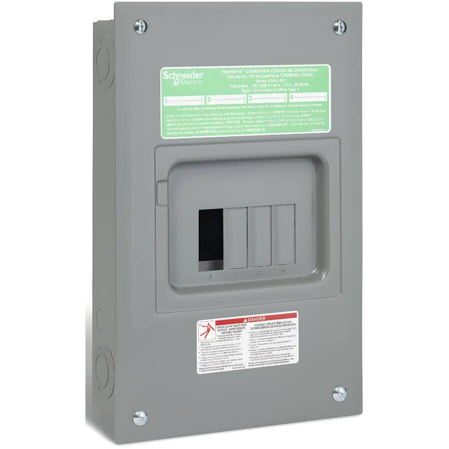 HOMELINE 125 Amp Sub Panel Loadcentre with 8 Circuits | Home Hardware