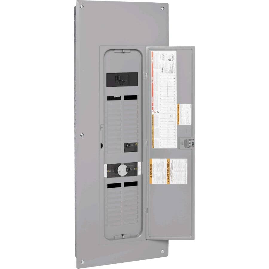 SQUARE D 80 Circuit 200 Amp Combination Generator Panel Box with 36 ...