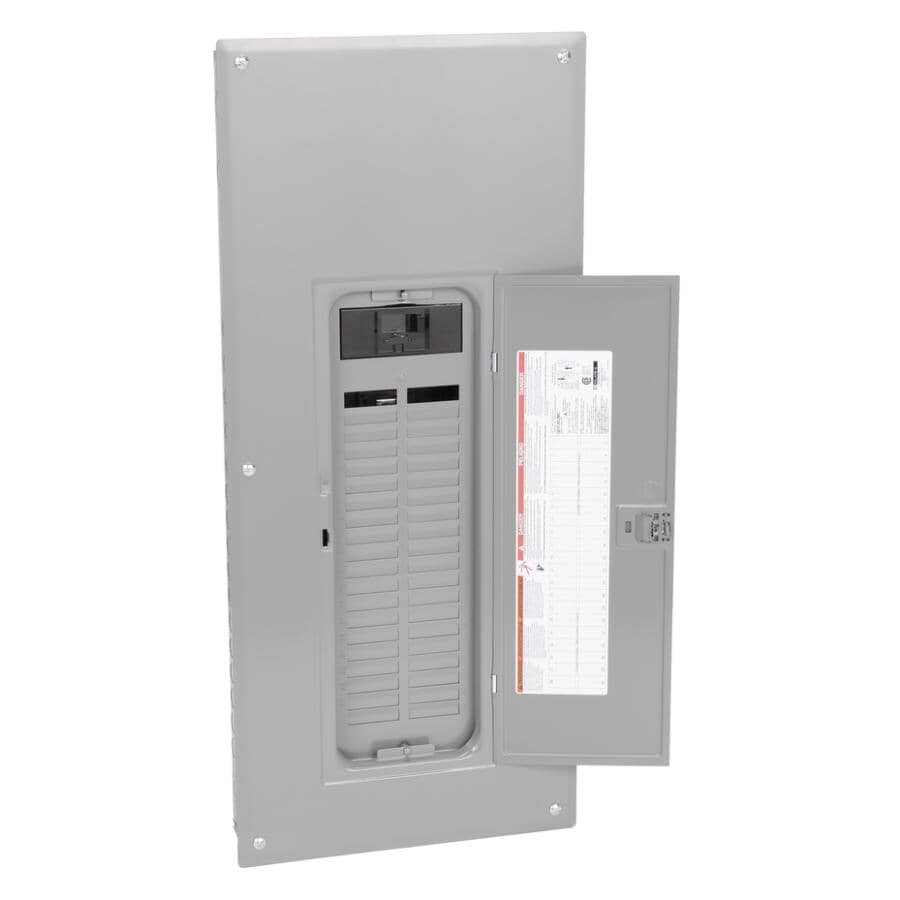 SCHNEIDER ELECTRIC Square D 200 Amp Loadcentre with Panel & Breaker ...