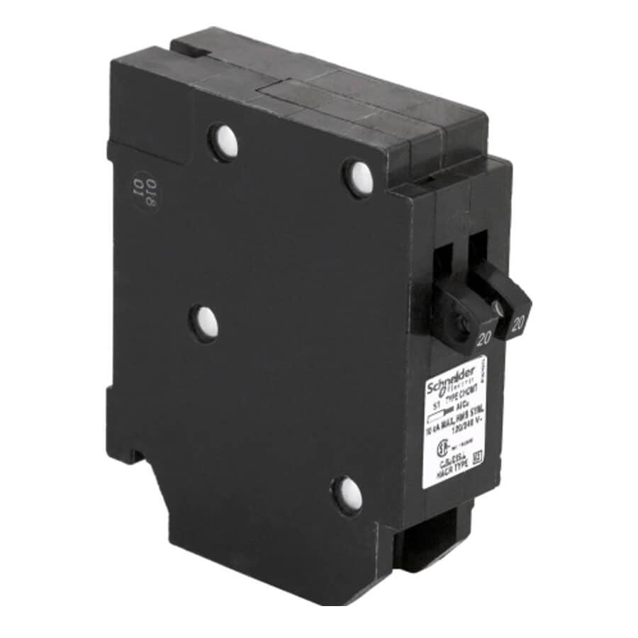 HOMELINE 20 Amp Single Pole Tandem Plug | Home Hardware